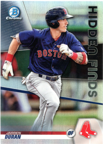 2020 Bowman Chrome Hidden Finds #HFJD Jarren Duran Boston Red Sox MLB ...
