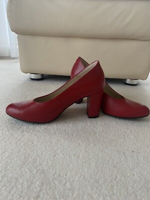Red cabin crew high heels | eBay