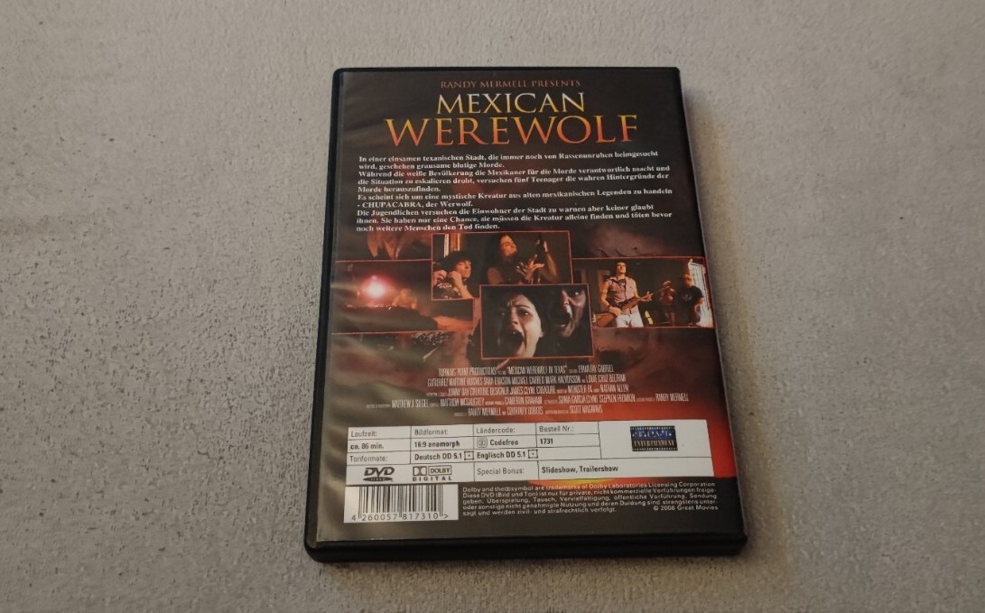 DVD Mexican Werewolf | eBay