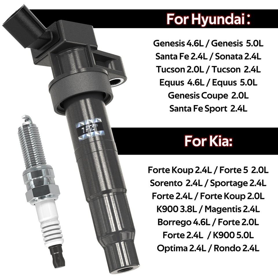 2008-2017 Kia Hyundai Genesis Genuine Ignition Coil | Denso 6738311 ...