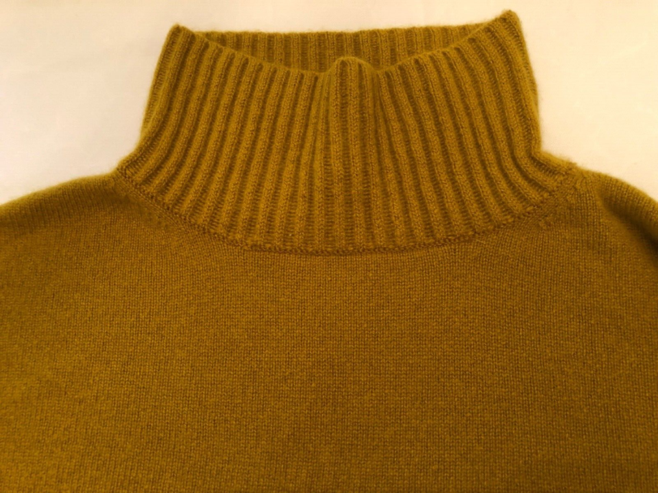 Ann Taylor Women Cashmere Light Brown Rusty Turtleneck Tunic XSmall New ...