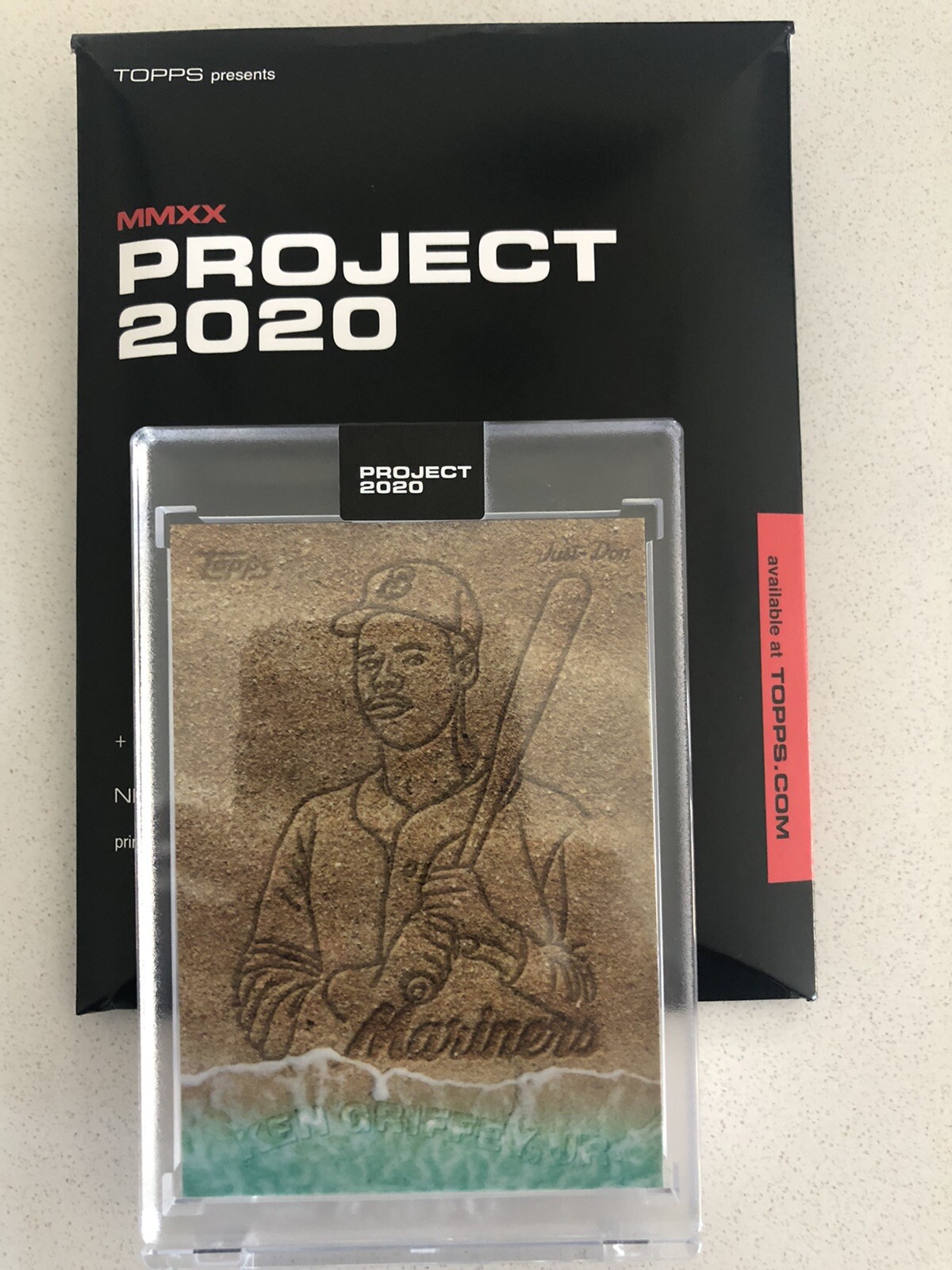 TOPPS PROJECT 2020 Ken Griffey Jr. MLB Card #116 by Don C In hand SP 1/ ...