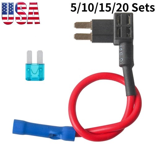 5-20set Micro 2 ATR Blade Fuse Holder Tap 12V Car Add-A-Circuit Fuse ...