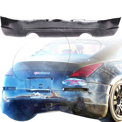 KBD Urethane ING VLX Style 1pc Rear Lip for 350Z Nissan 03-08 kbdpart ...