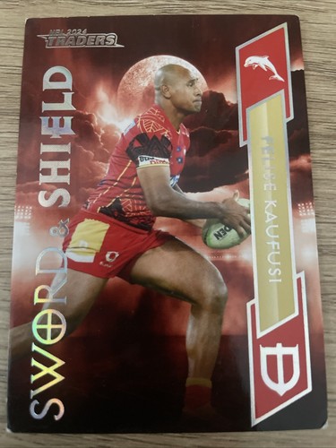 2024 TLA NRL TRADERS 'SWORD & SHIELD' CARDS Felise Kaufusi SS 10/34 ...