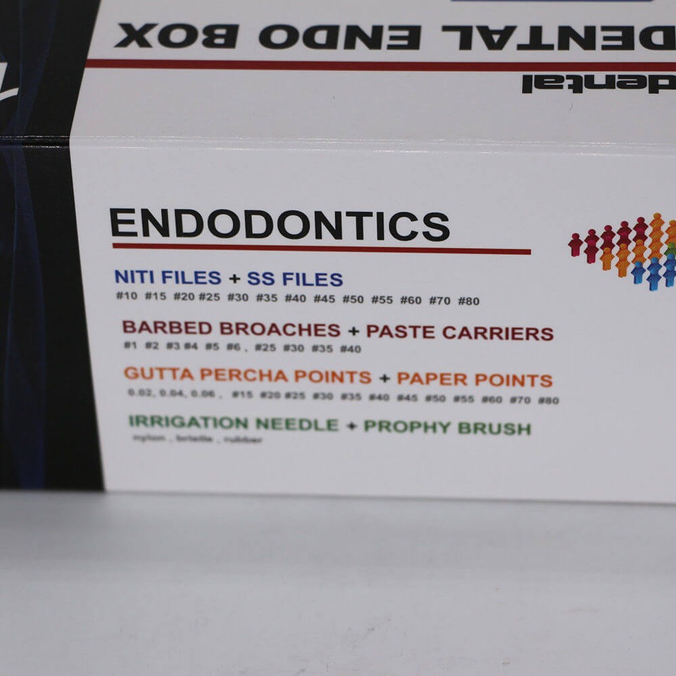 Dental endo box endodontics For RA FG HP CARBIDE/DIAMOND bomaoer BURS ...