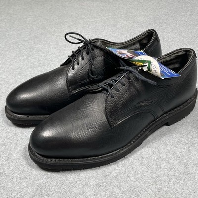 Knapp Work Shoes 2181 Aerotred Oxfords Men 10 D Black Goodyear Sole USA ...