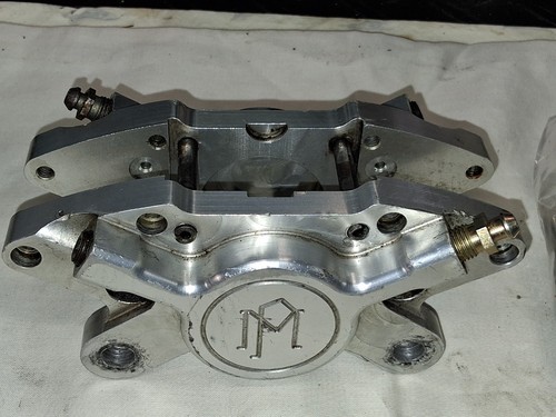 Harley PM Performance Machine Caliper Two Piston Shovelhead Evo Chopper ...