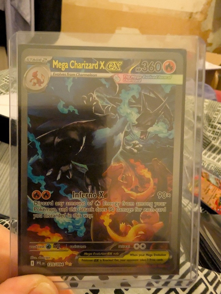 Mega Charizard X EX SIR 125/94 | eBay UK