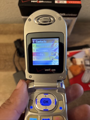 Verizon LG VX3200 Cell Cellular Flip Phone In Box. READ | eBay