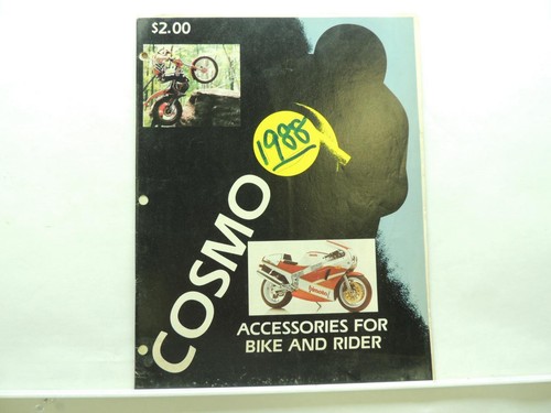 1988 Cosmo Accessories Catalog AGV Firelli Dellorto Marzocchi ...