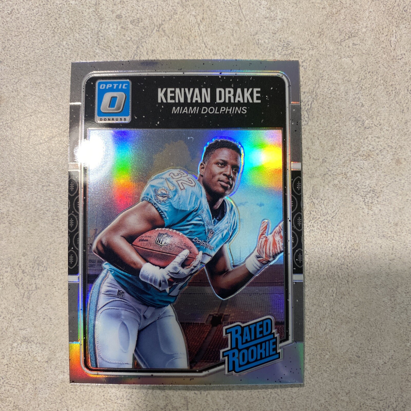 KENYAN DRAKE 2016 DONRUSS OPTIC RATED ROOKIE SILVER HOLO RC #181 | eBay
