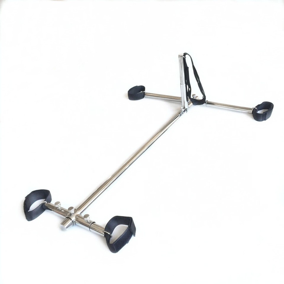 Heavy Slave Bondage Torture Frame Rack Spreader Bar Restraint Cuffs ...