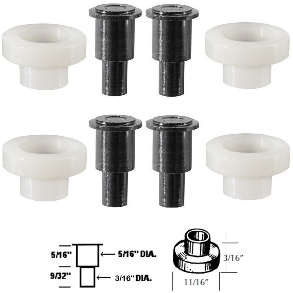 1964-1972 GM Chevelle-Camaro Firebird Nova Window Regulator Rollers FOR ...