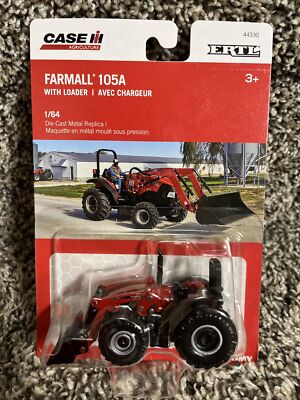 2023 ERTL Case IH Farmall 105A Utility Tractor With Loader! NEW!! | eBay