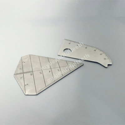 Dental Bite Gauge Caliper Mouth Gag Opening Capacity Measuring Ruler S ...