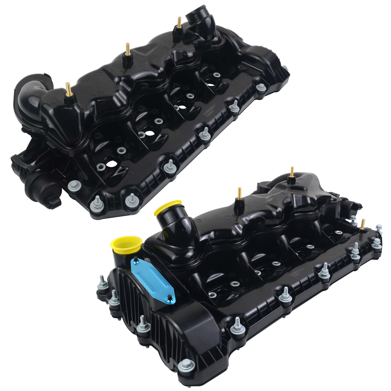 Pair LH+RH Inlet Manifold Rocker Cover for Range Rover Sport L322 MK3 3 ...