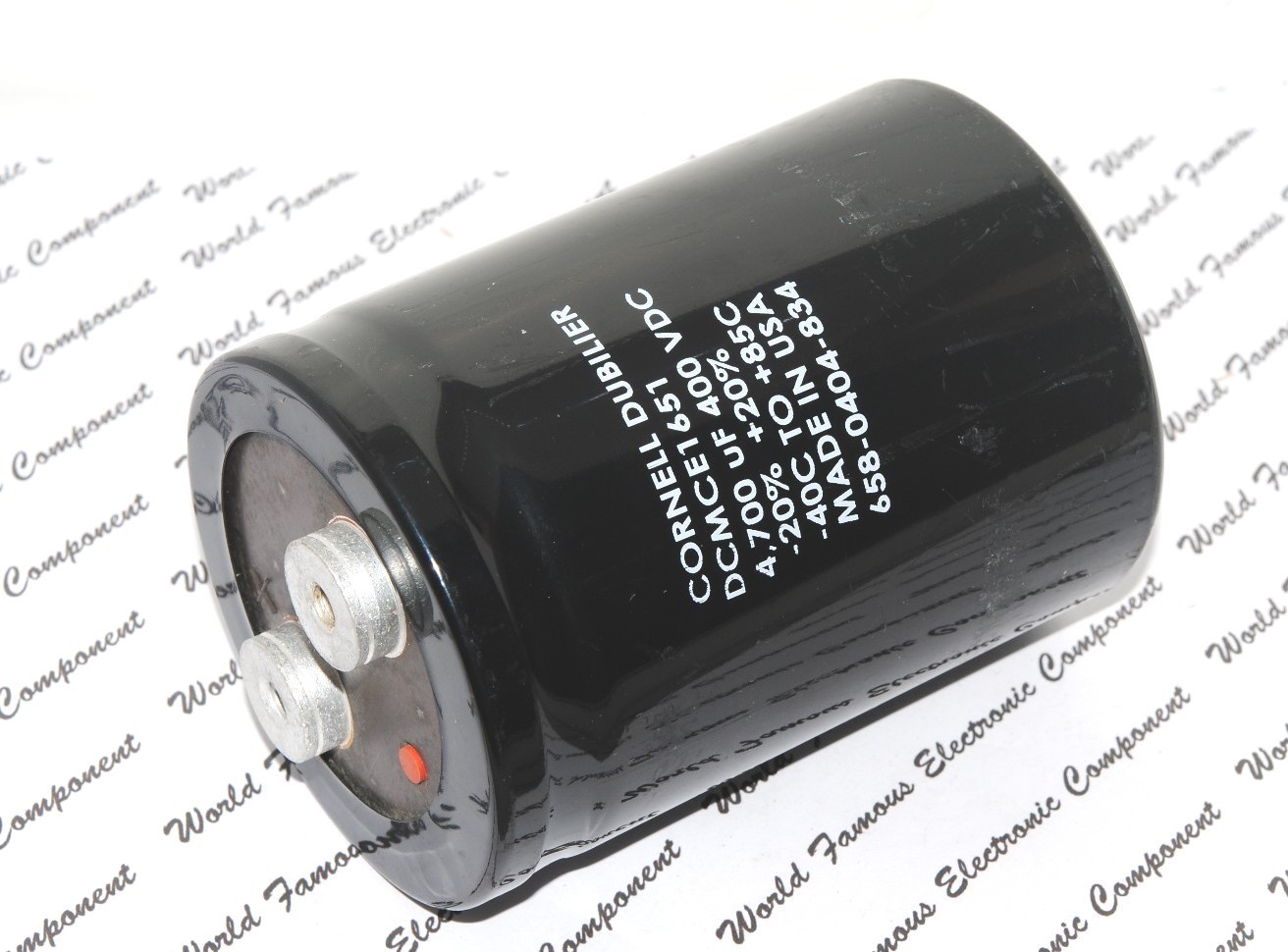 1pcs - CDE 4700uF (4700µF) 400V DCMCE1651 Screw Terminal Capacitor | eBay