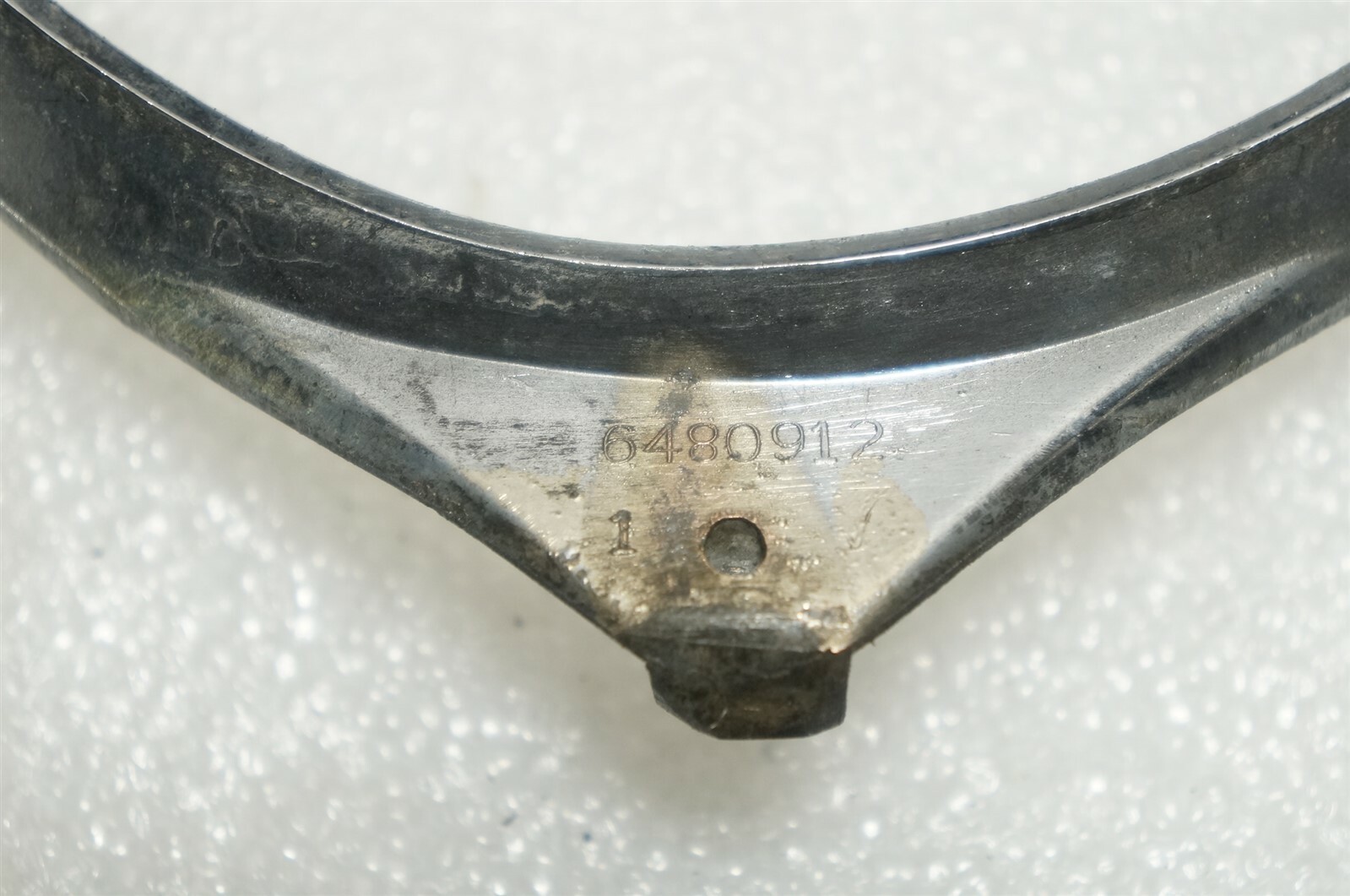 C3 CORVETTE SPEEDOMETER TACHOMETER BEZEL 6480912 OEM /R1/ | eBay