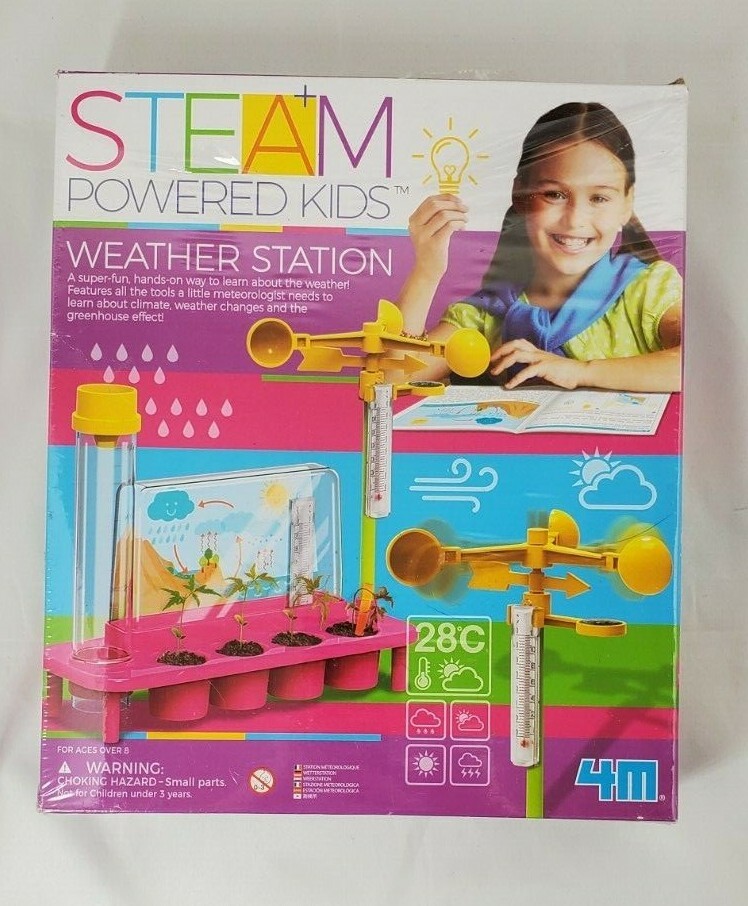 4M STEAM Powered Kids - Weather Station Fun Educational Science ...