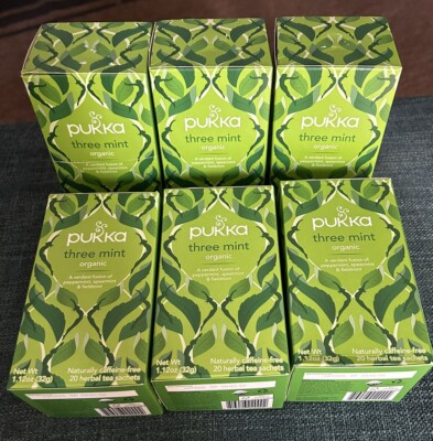 Pukka Three Mint Tea; 6 Pack | eBay