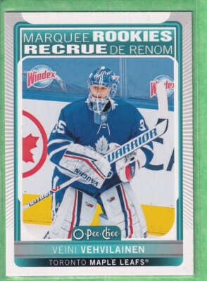2021-22 O-Pee-Chee Marquee Rookies #510 Veini Vehvilainen Toronto Maple ...