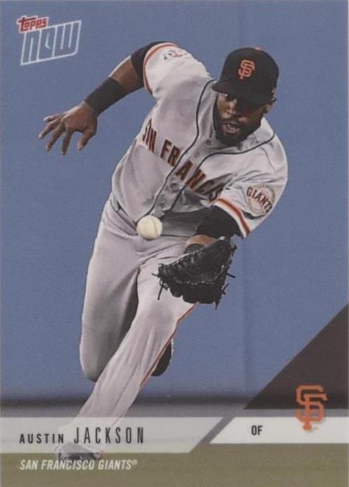 2018 Topps Now - Road to Opening Day Austin Jackson #OD-440 /231 for ...
