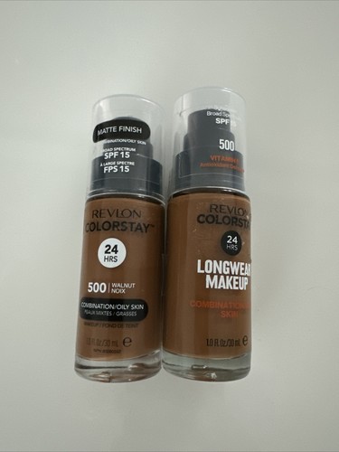 Revlon ColorStay Matte Finish Foundation Combination /Oily Skin 500 ...