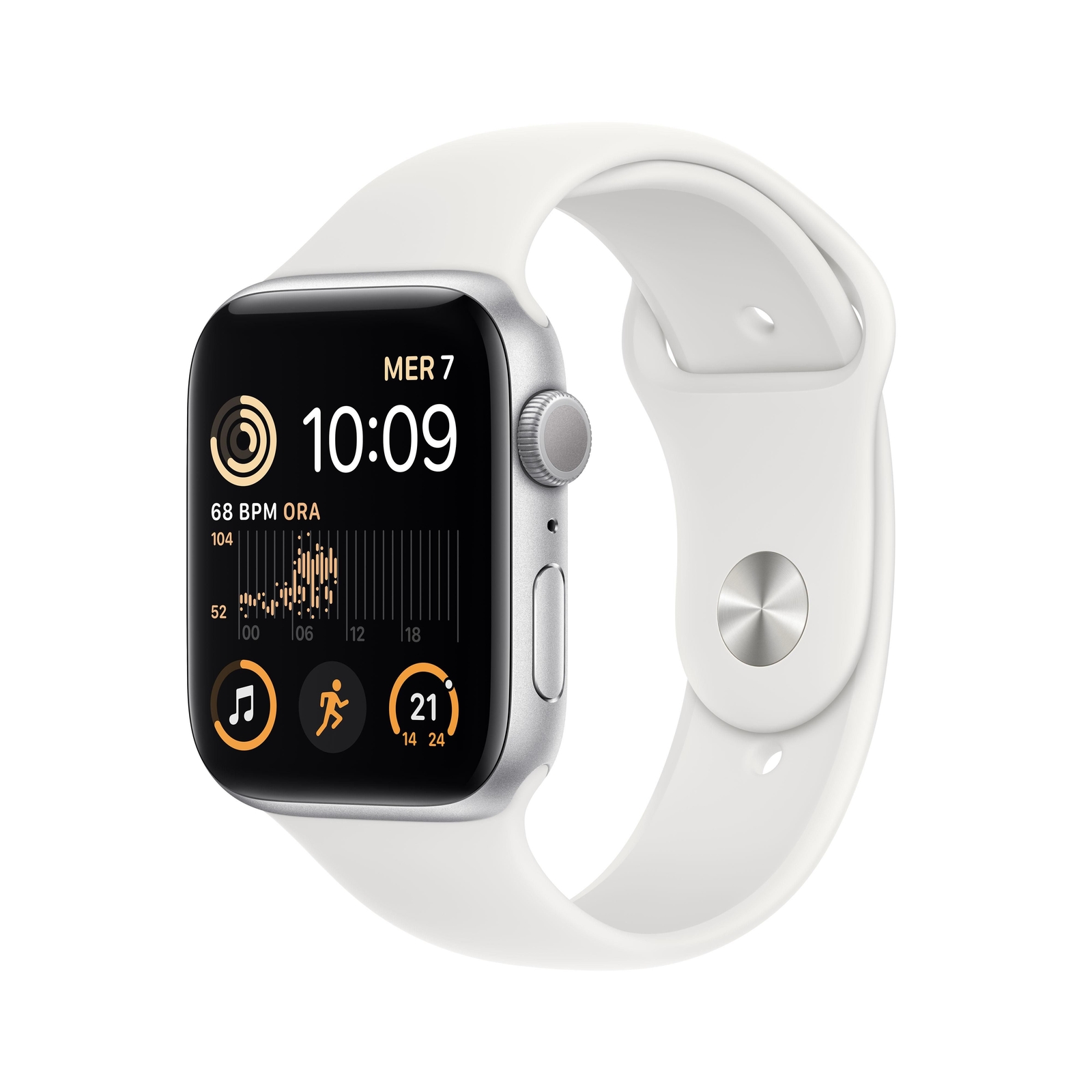 Apple Watch SE OLED 44 mm Numérique 368 x 448 pixels Écran tactile ...