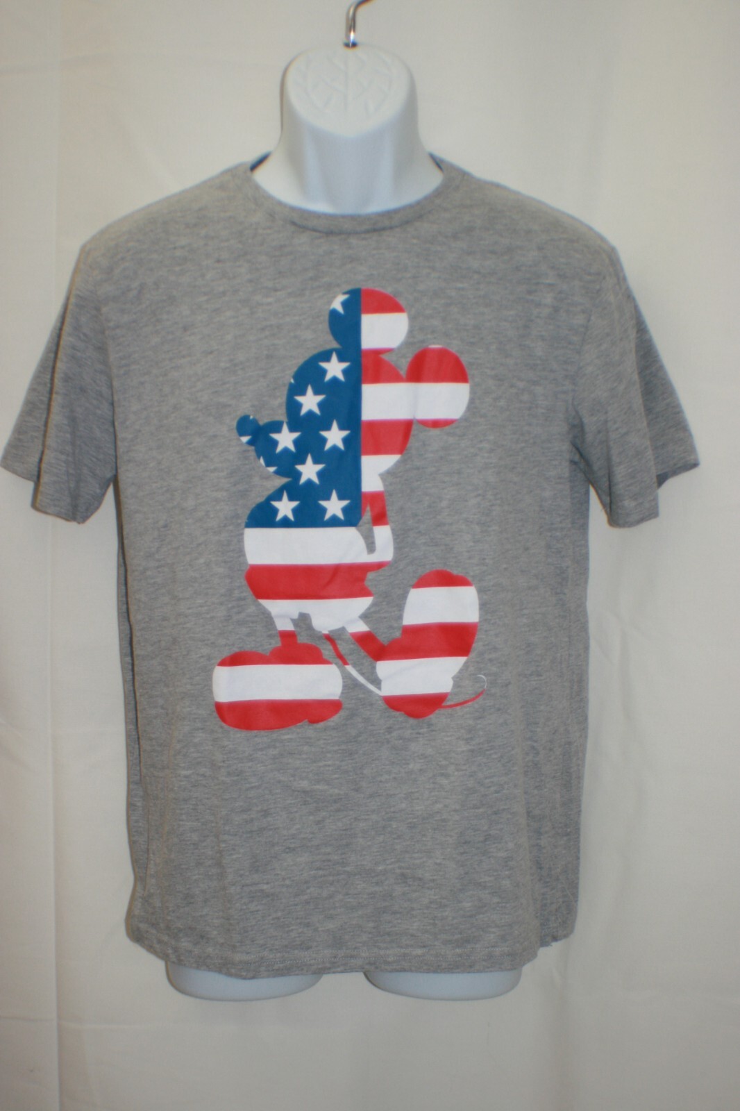 Disney American Flag Mickey Mouse Men's T-Shirt Ameri… - Gem