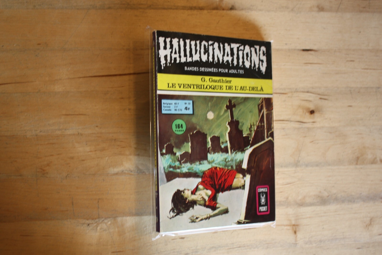 HALLUCINATIONS N°55/LE VENTRILOQUE DE L'AU-DELA/TBE/COMICS POCKET | eBay