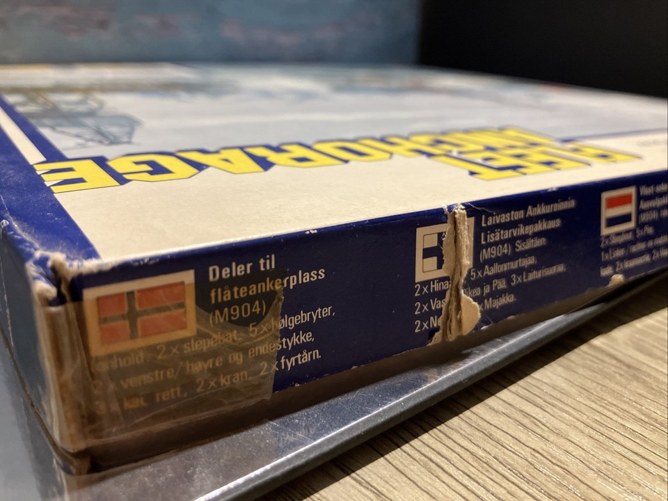 Minic Ships Fleet Anchorage Set 1:1200 Scale Hornby – Boxed Vintage ...