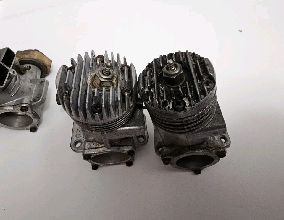 (4) Vintage Fox 35 Control Line Stunt Engines - For Repair, Restore Ref ...