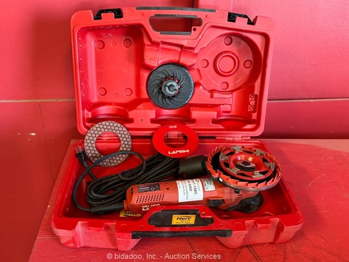 2023 Hilti DGH 130 5" Cored Electric Hand Held Disc Grinder Power Tool ...