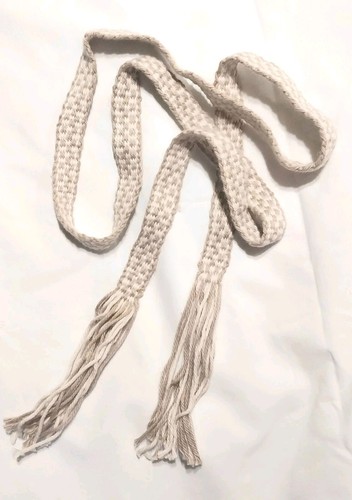 Hand Woven Cotton+Hemp Strap for Powder Horn, 49", Dark And Light ...