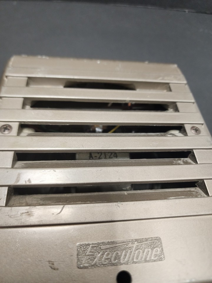 Vintage Executone Model 91A Intercom Speakers Bell System Untested | eBay