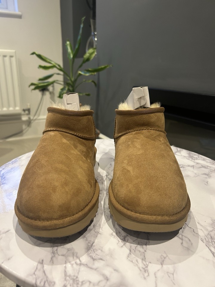 UGG Classic Ultra Mini, Chestnut Colour,size 5,brand New, Shipped ...
