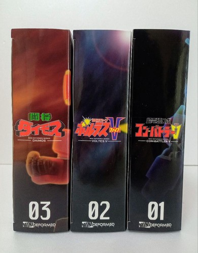 Mini Deformed Dimos Voltes V Combatler Super Alloy Robot - Used, Box ...