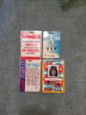 Lot Of 4 Staff VIP Convert Event Passes | eBay