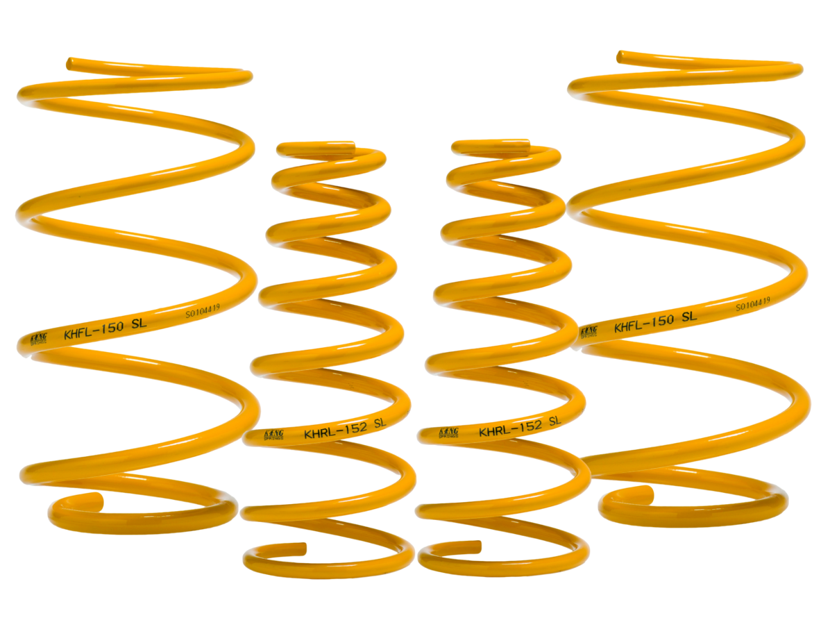 HOLDEN COMMODORE VF SEDAN V8 Front & Rear 50mm SUPER LOW COIL SPRINGS ...