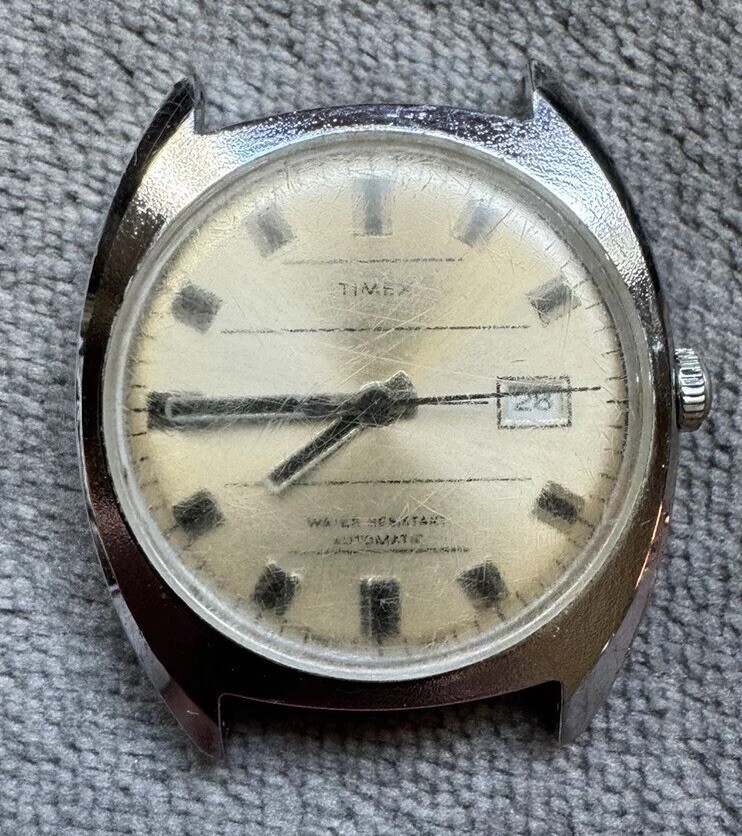 1970’s Men’s TIMEX Watch, 46670 3273,Automatic w/ Da… - Gem