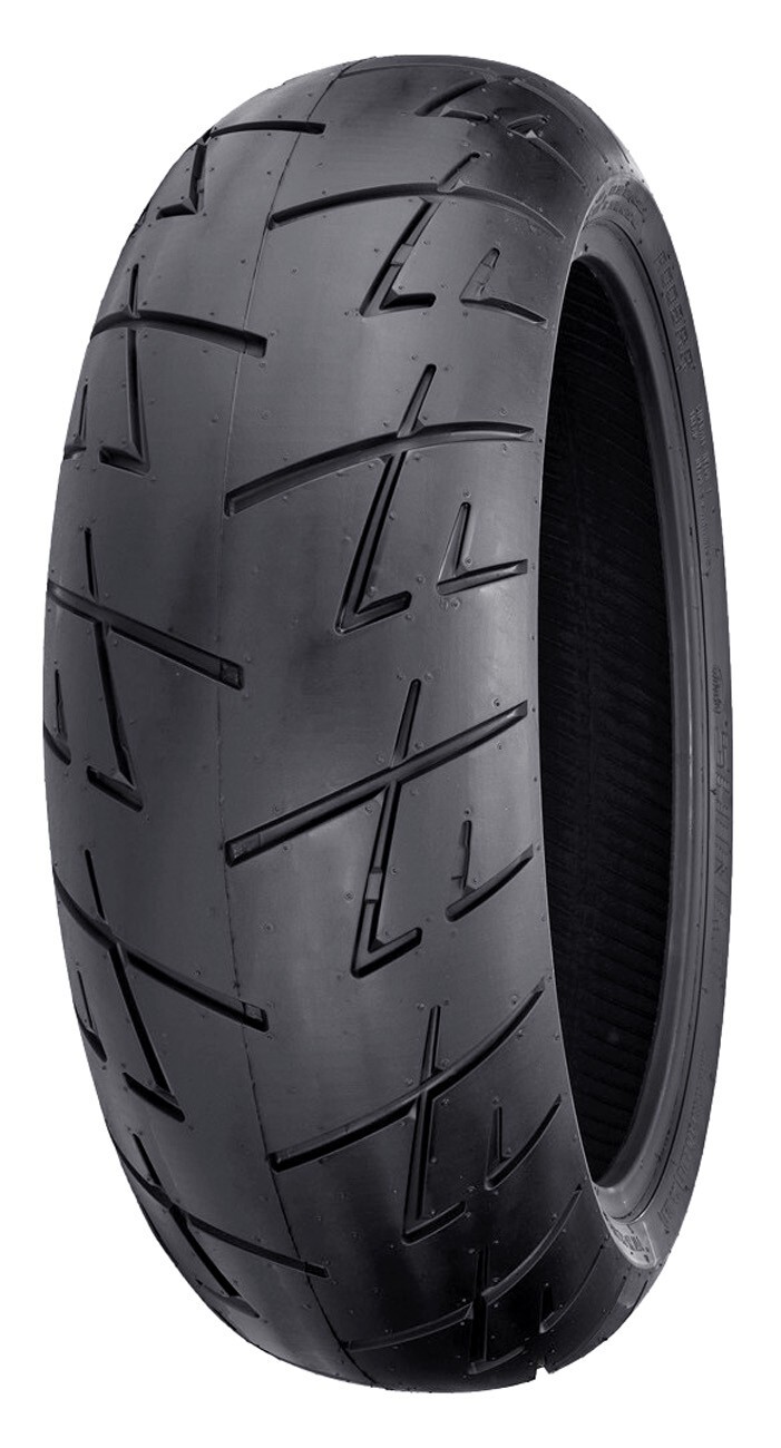 Shinko 009 Raven 120/70ZR17 160/60ZR17 Front Rear Tire Set Motorcycle ...