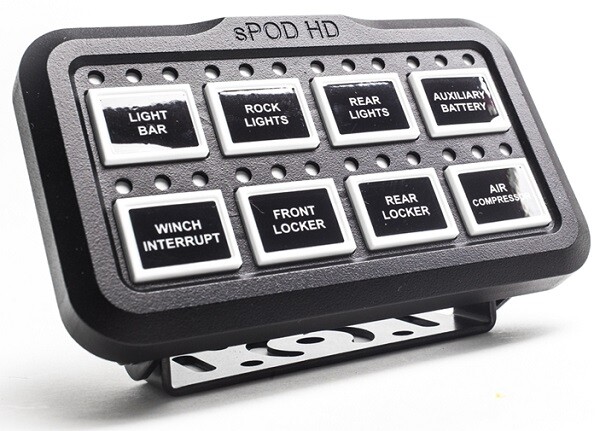 sPOD HD Switch Panel for 8 Circuit Systems sPOD | eBay