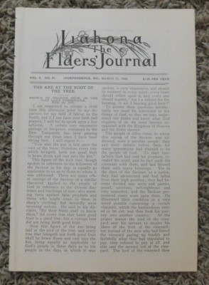1909 March 27 LIAHONA the ELDERS JOURNAL LDS Mormon Magazine Vol 6 No ...