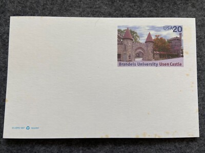 Usen Castle, Brandeis University, 20c Stamped Blank Postcard | eBay