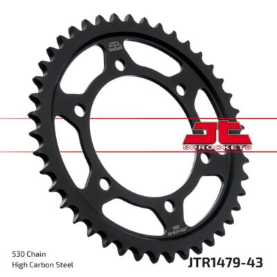 JT CHAIN AND SPROCKETS JT SPROCKET 43 TOOTH JTR1479.43zbk | eBay