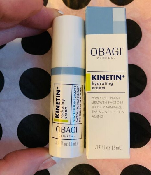 Obagi Clinical Kinetin Hydrating Cream Sample Travel Size 0.17 FL Oz ...