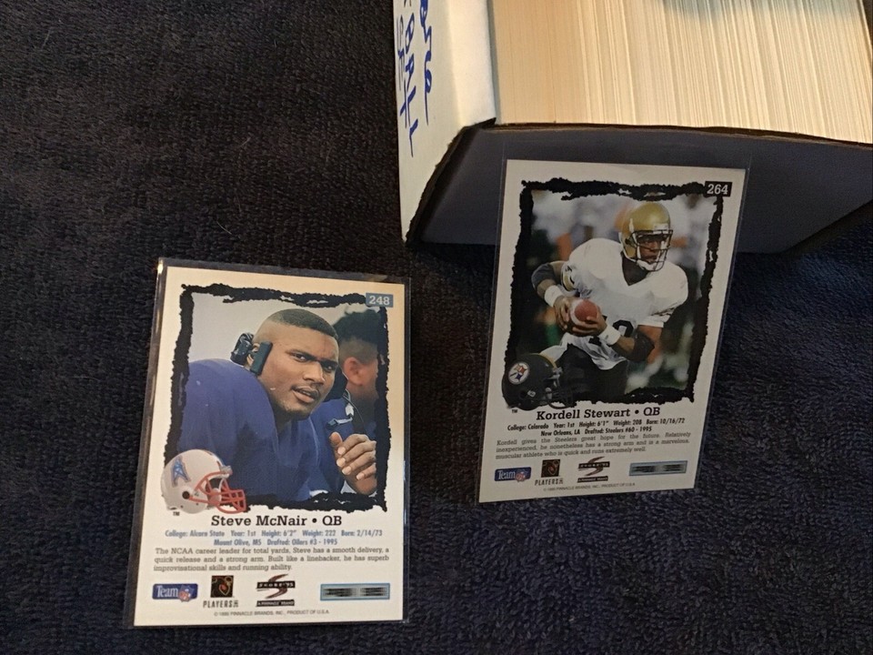 1995 Score Football Complete Set 275 Cards Steve McNair Rookie | eBay