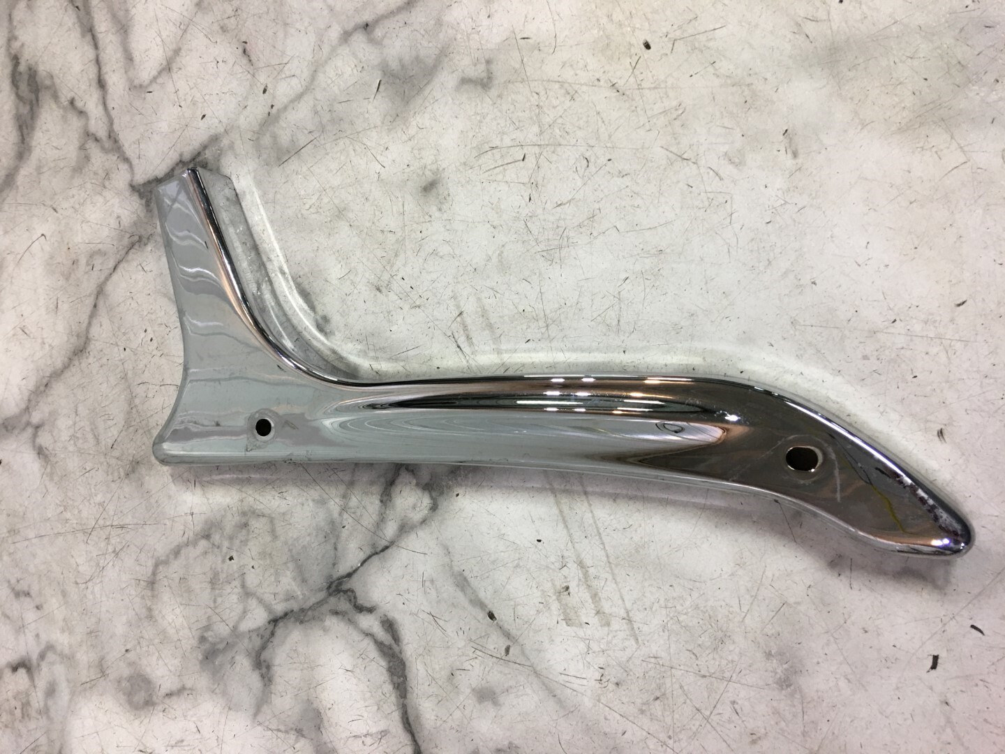 08 Yamaha XVS1300 XVS 1300 CT V-Star right rear fender sissy bar mount ...
