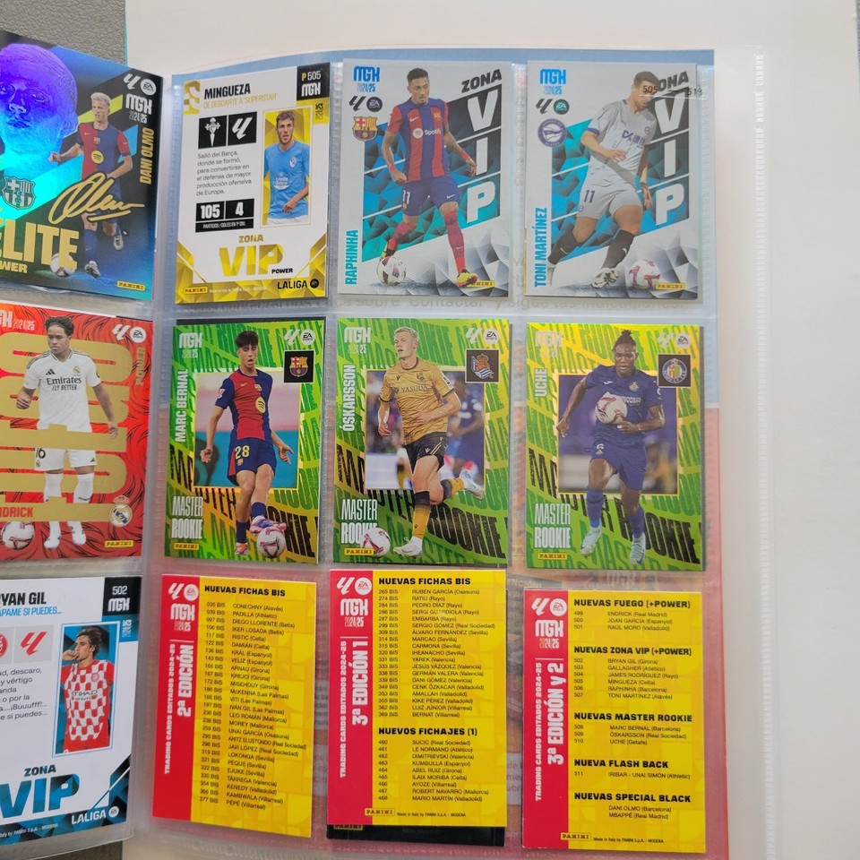 2024/25 Megacracks La Liga Album W/645 Cards Messi Ronaldo Mbappe Yamal ...